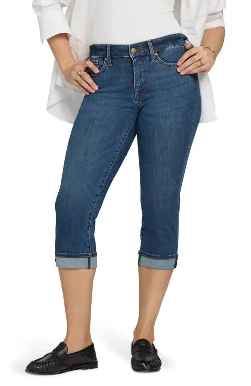 NYDJ Marilyn Cool Embrace Straight Crop Jeans - Sunset Villa