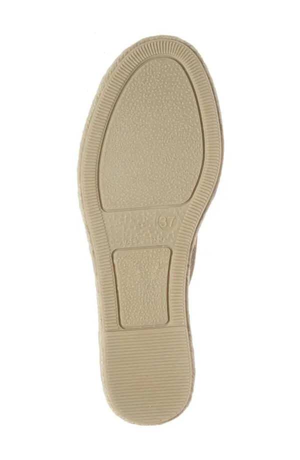 TONI PONS Etna Espadrille Sandal - Platinum Leather