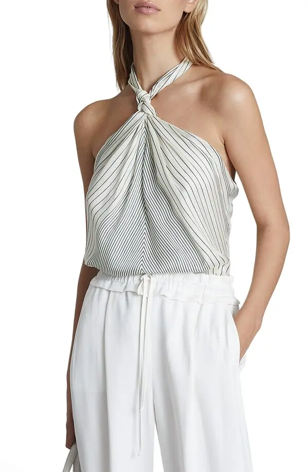 trumpet halter wedding dress Halter Neck Applique Tulle Wedding Dress adorned with A-Line