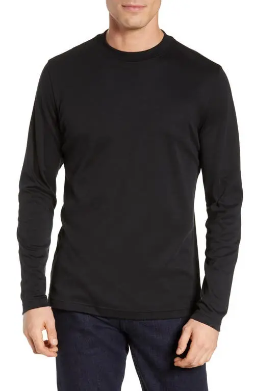 Robert Barakett Georgia Long Sleeve T-shirt - Black