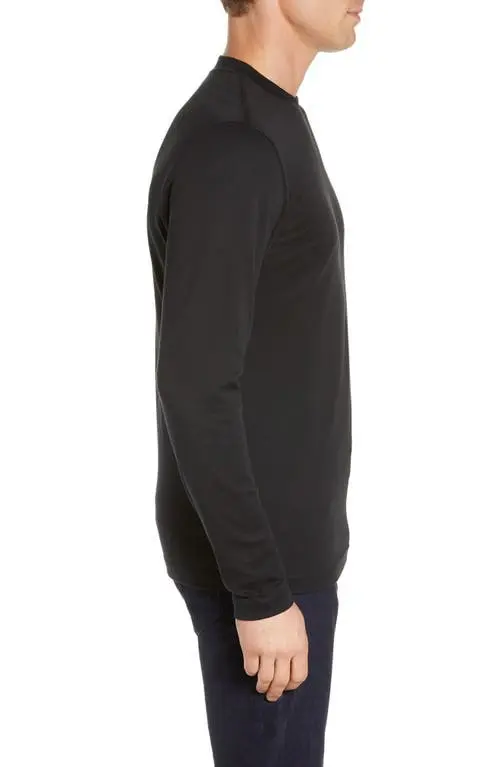Robert Barakett Georgia Long Sleeve T-shirt - Black