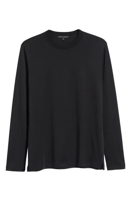 Robert Barakett Georgia Long Sleeve T-shirt - Black