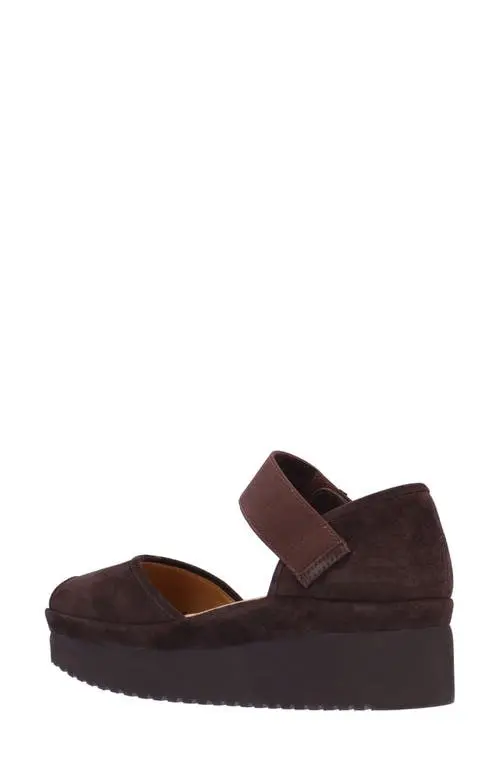 L'AMOUR DES PIEDS Amadour Platform Sandal - Chocolate
