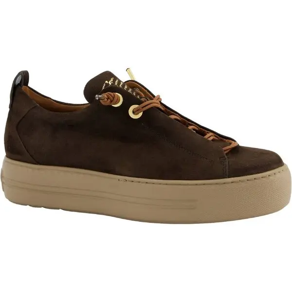 Paul Green Faye Leather Sneakers - Moro Sde