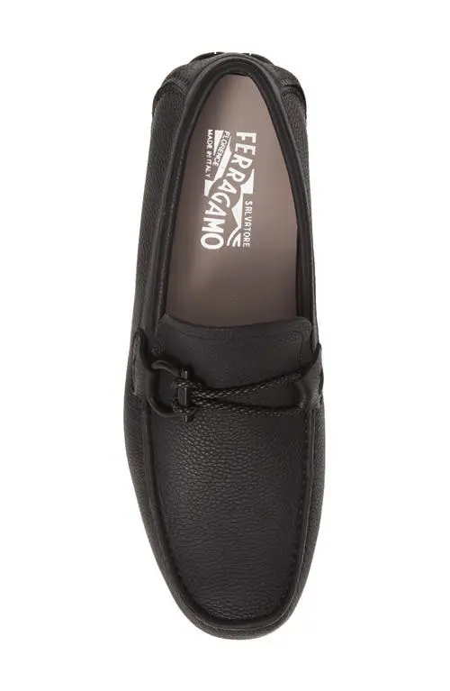 FERRAGAMO Front Driving Shoe - Nero
