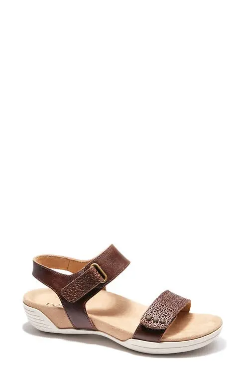 HALSA FOOTWEAR Dominica Sandal - Dark Brown