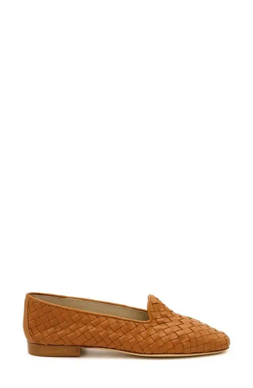 AMALFI BY RANGONI Gastone Perforated Espadrille - Cuoio Stuoia Dama