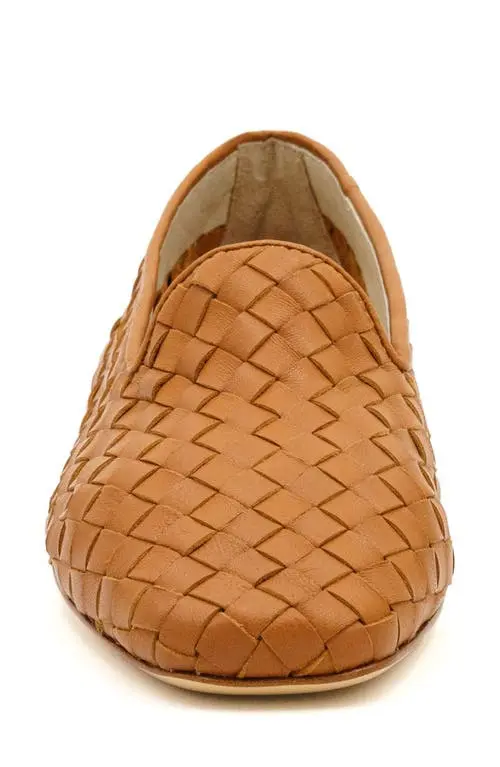 AMALFI BY RANGONI Gastone Perforated Espadrille - Cuoio Stuoia Dama