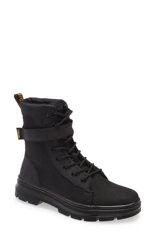 Dr. Martens Platform Combat Boots - Black