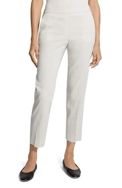 Theory Treeca Pull-on Pants - White Clay - Qa4