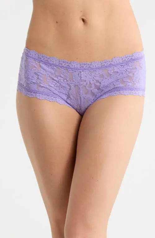 Hanky Panky Signature Lace Boyshorts - Love Potion Purple