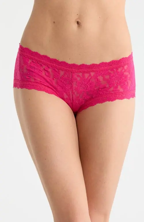 Hanky Panky Signature Lace Boyshorts - Sealed With A Kiss