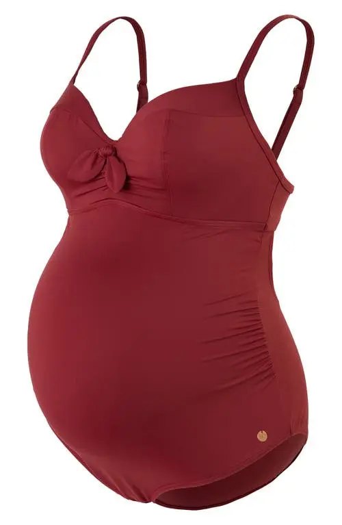 CACHE COEUR Monaco One-piece Maternity Swimsuit - Terracota