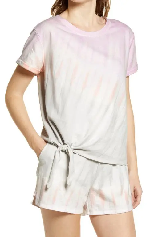 BEACHLUNCHLOUNGE French Terry Side Tie T-shirt