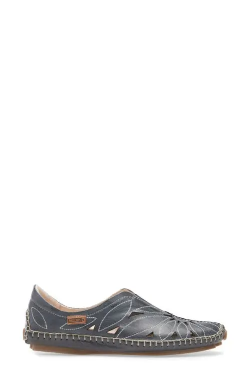 Pikolinos Jerez Skimmer Flat - Ocean Leather