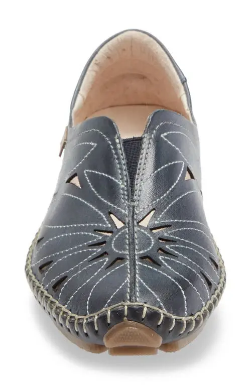 Pikolinos Jerez Skimmer Flat - Ocean Leather