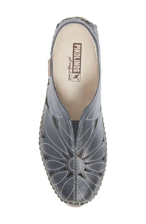 Pikolinos Jerez Skimmer Flat - Ocean Leather