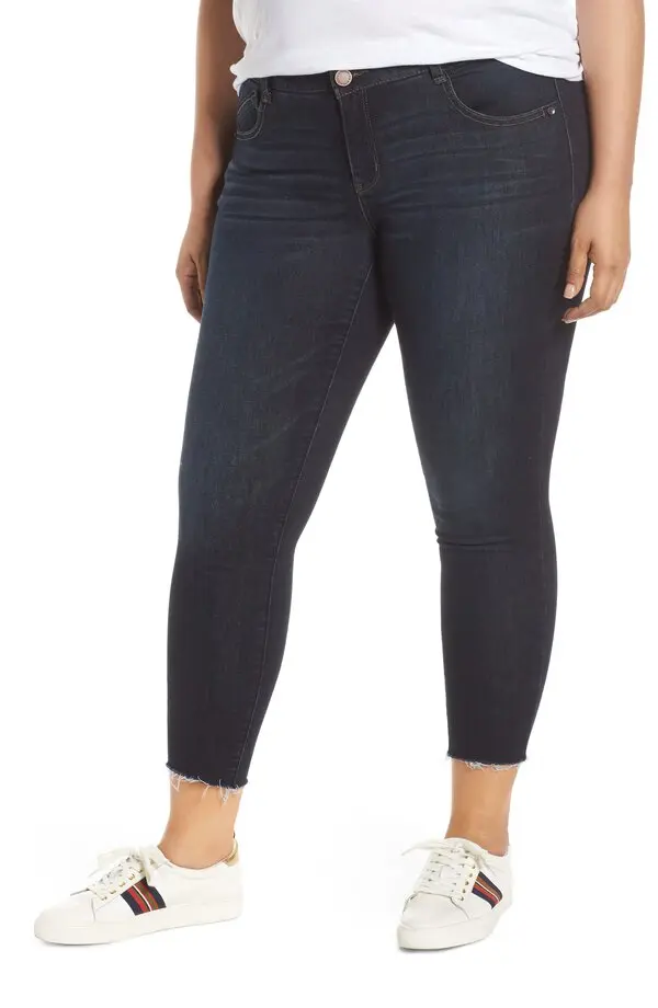 Wit & Wisdom High Waist Ankle Skinny Jeans