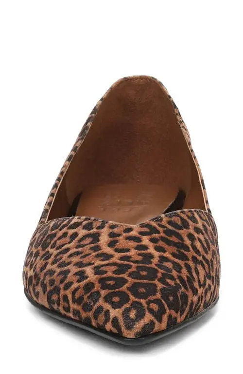 Naturalizer Havana Pointed Toe Flat - Dark Chestnut Suede