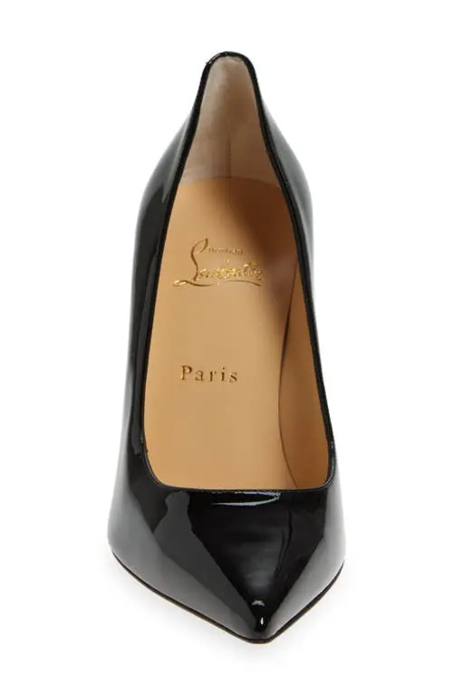 CHRISTIAN LOUBOUTIN Kate 85mm Pointed Toe Pump - Bk01 Black