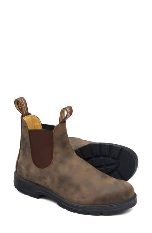 Blundstone Classic 550 Series Chelsea Boot - Rustic Brown Leather