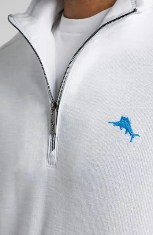 Tommy Bahama Tobago Bay Half-zip Pullover - White