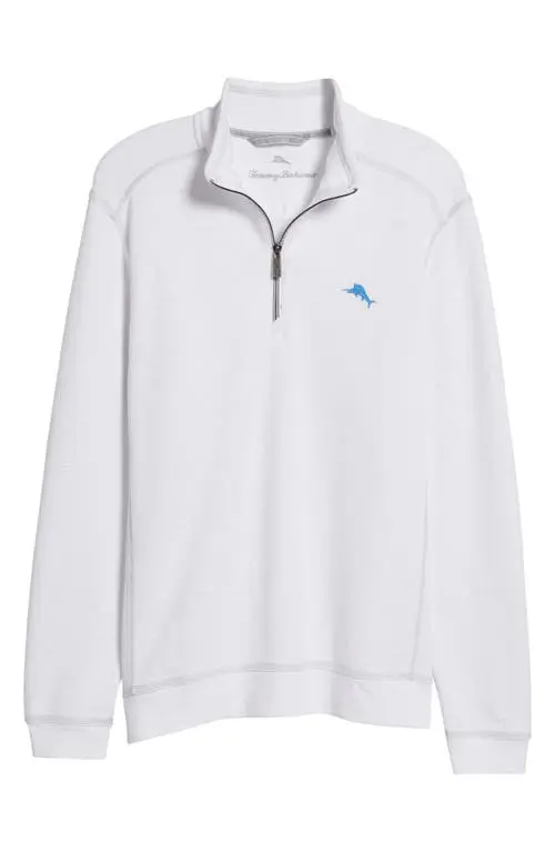 Tommy Bahama Tobago Bay Half-zip Pullover - White