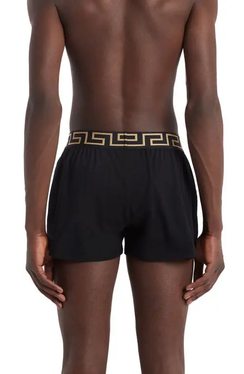Versace Greca Border Boxers - Black
