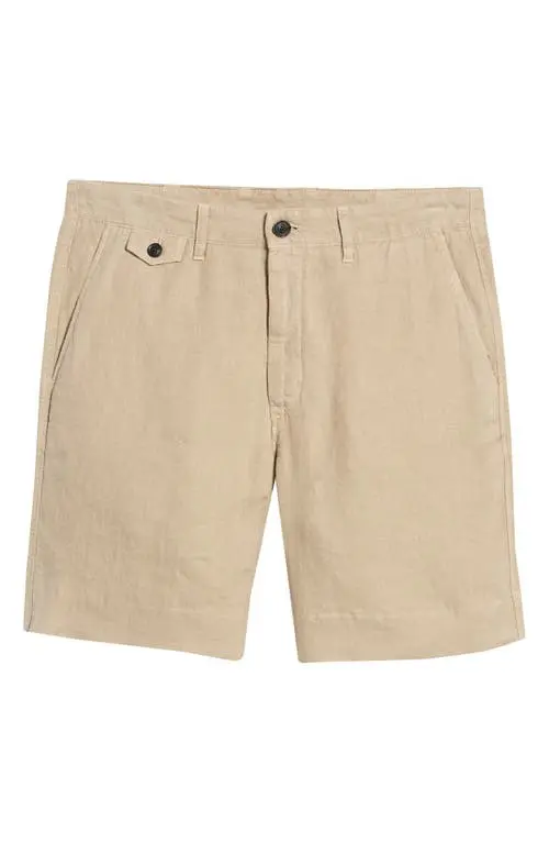 Billy Reid Moore Linen Shorts