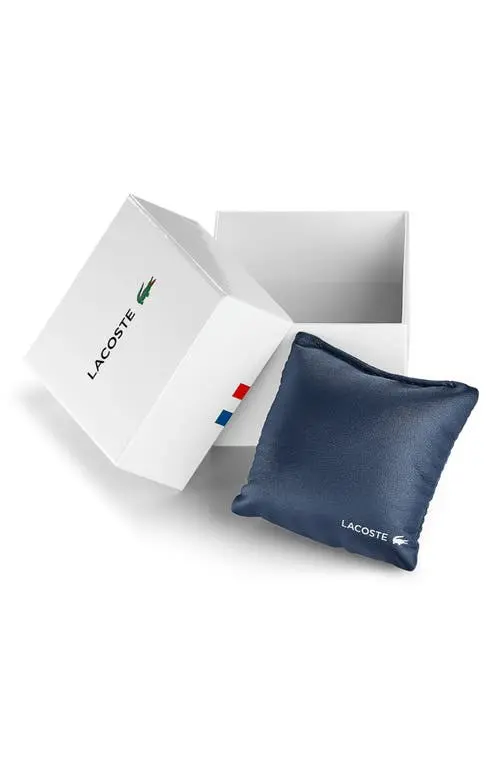 Lacoste 12.12 Chronograph Silicone Band Watch
