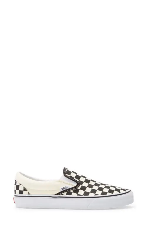 VANS Classic Slip-on Sneakers - Black White Checker