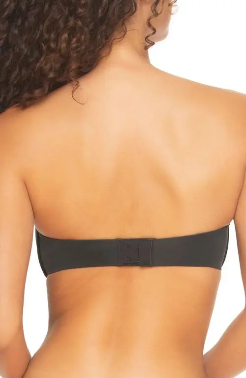Felina Body Luxe Convertible Strapless Underwire Contour Bra - Black