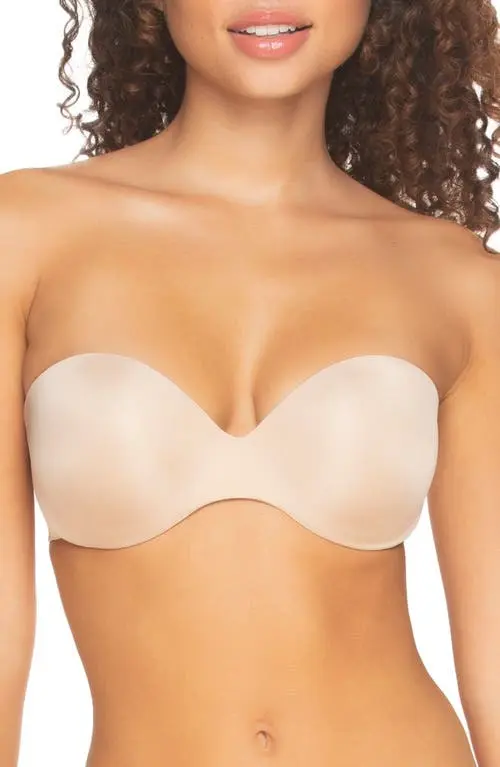 Felina Body Luxe Convertible Strapless Underwire Contour Bra - Warm Nude