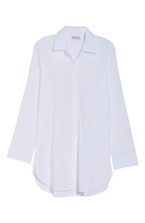 Tommy Bahama Boyfriend Shirt Cover-up
