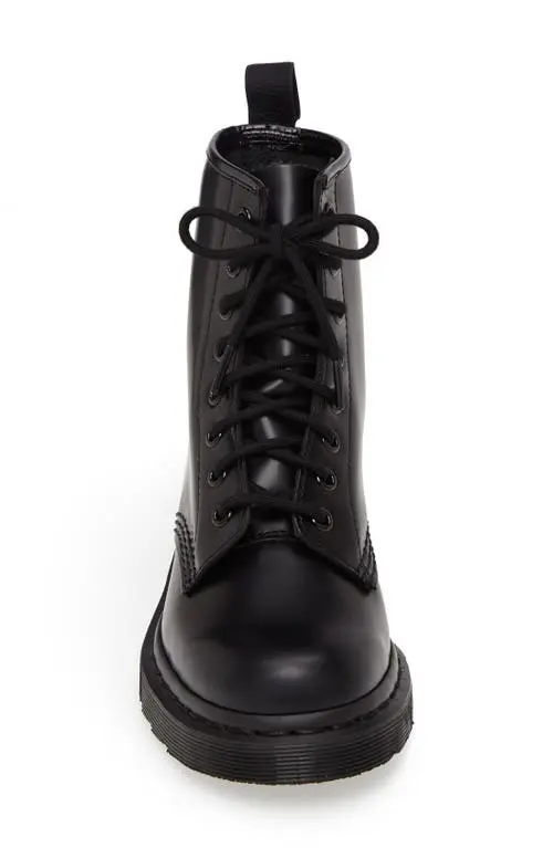 Dr. Martens 1460 Mono Lace-up Boots - Black Smooth