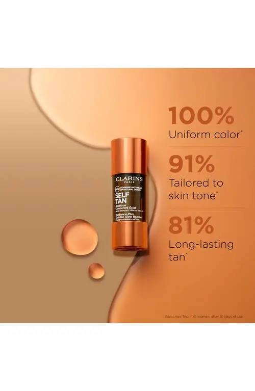 Clarins Self-tanning Face Booster Drops - No Color