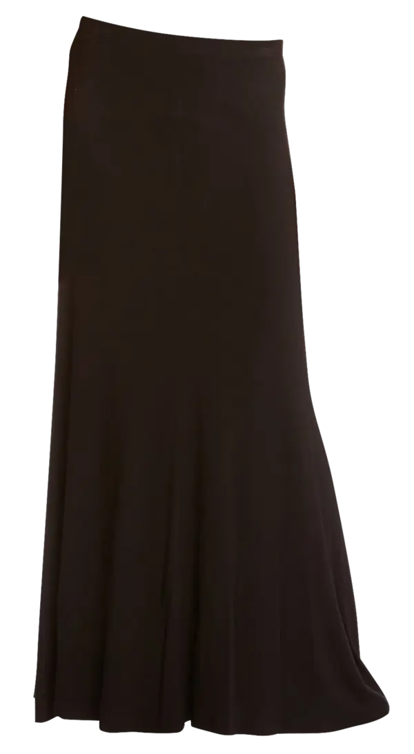 Karen Kane Flared Maxi Skirt - Black