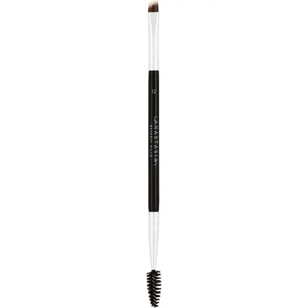 ANASTASIA BEVERLY HILLS 12 Large Synthetic Duo Brow Brush - No Color