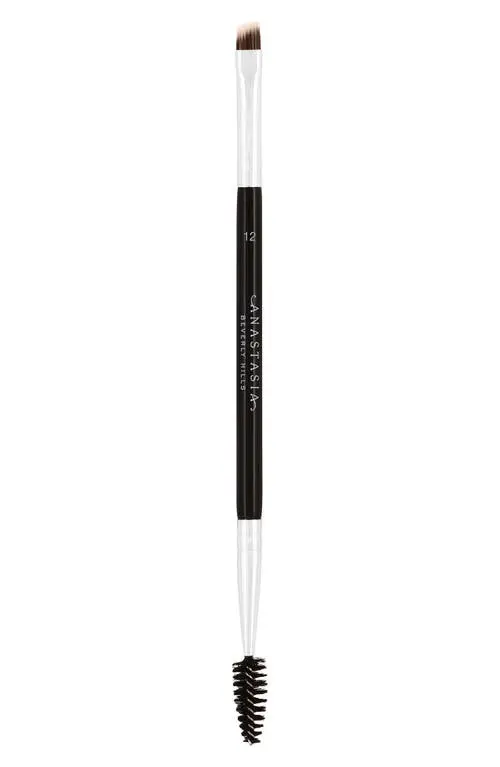 ANASTASIA BEVERLY HILLS 12 Large Synthetic Duo Brow Brush - No Color