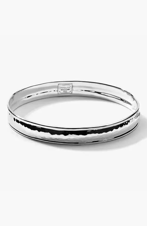Ippolita Goddess Hammered Bangle - Sterling Silver