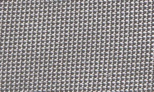 Eton Solid Silk Textured Standard Neck Tie - Grey