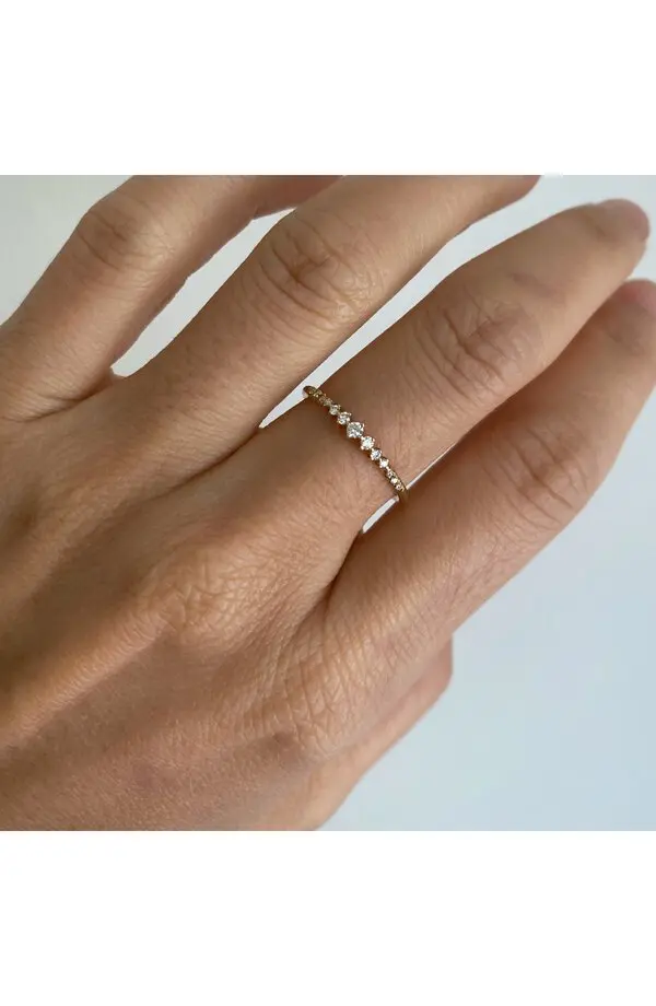 JENNIE KWON DESIGNS Diamond Prelude Band Ring