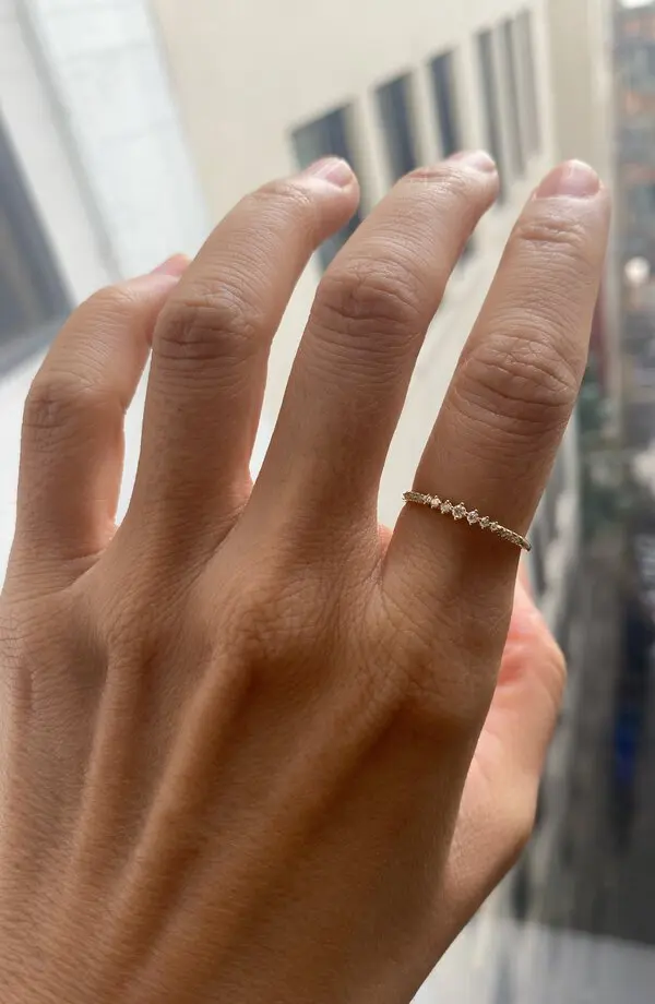 JENNIE KWON DESIGNS Diamond Prelude Band Ring