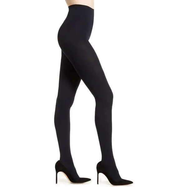 Falke Pure Matte 100 Opaque Tights - 6179 Marine
