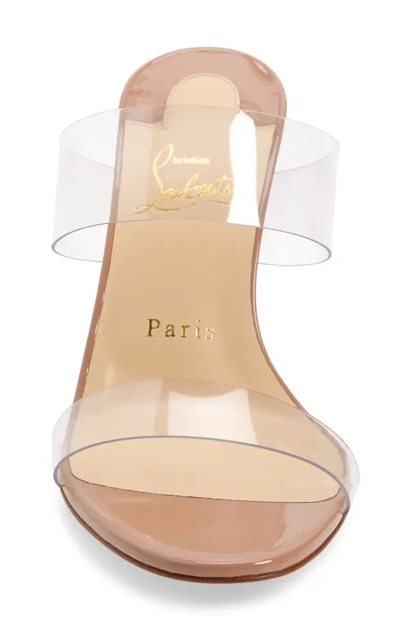 CHRISTIAN LOUBOUTIN Just Nothing Slide Sandal