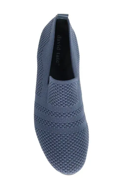 DAVID TATE Ultimate Flat Loafer - Navy Fabric