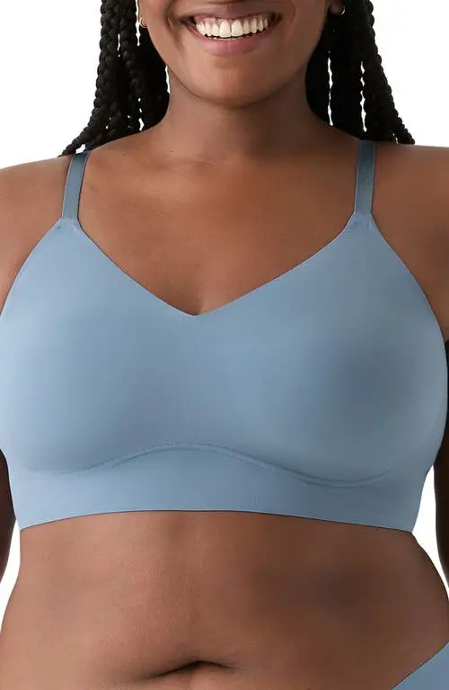 TRUE & CO True Body Lift Triangle Bra - Moonlight Blue