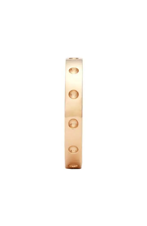 Roberto Coin Symphony Pois Moi Ruby Band Ring - Rose Gold