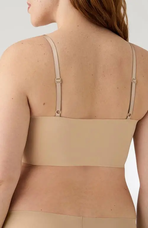 TRUE & CO True Body Lift Full Cup Triangle Bra - Desert