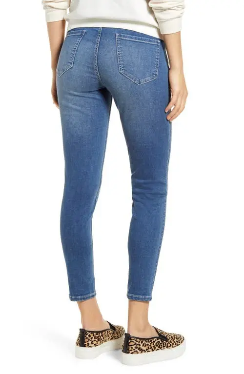 ANGEL MATERNITY High-waist Cropped Jeans